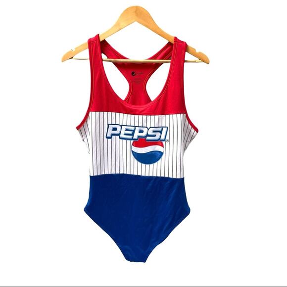 Pepsi | Swim | Pepsi Classic 9s Retro One Piece Swimsuit Bathing Suit ...